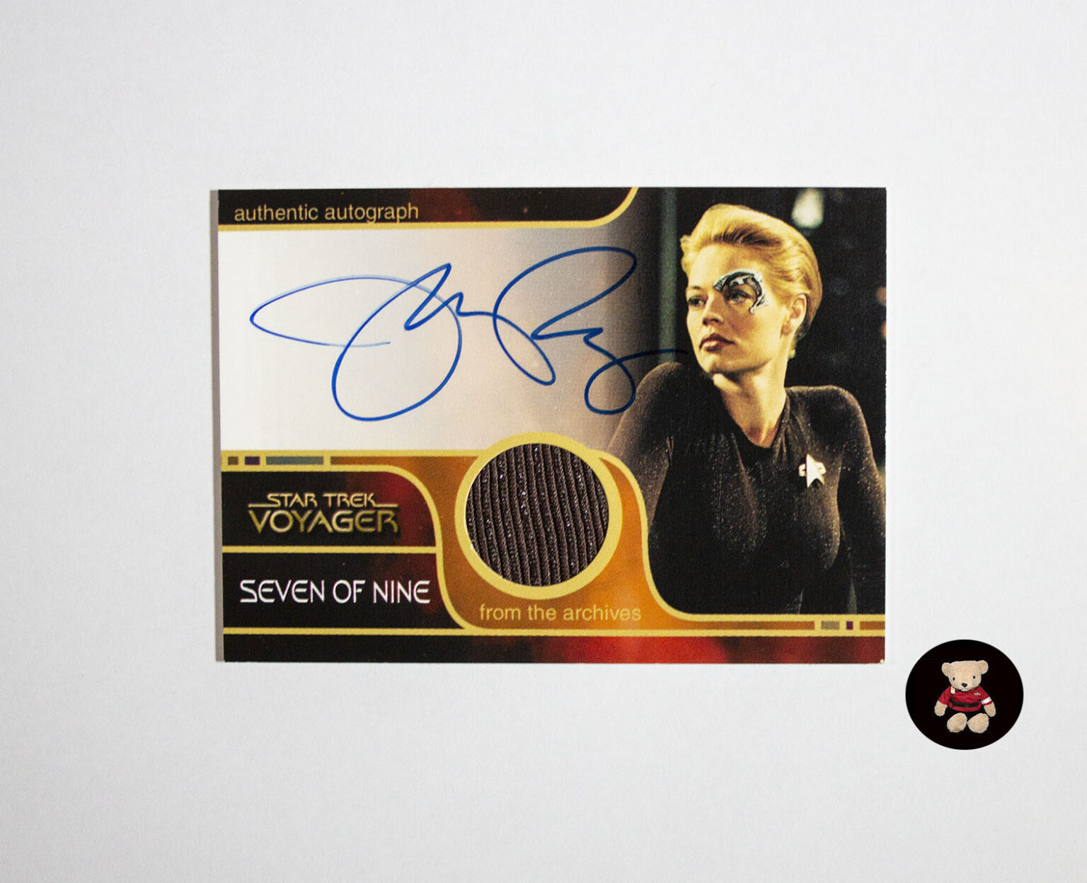 Seven of Nine Costume Autograph | The Captains Chair