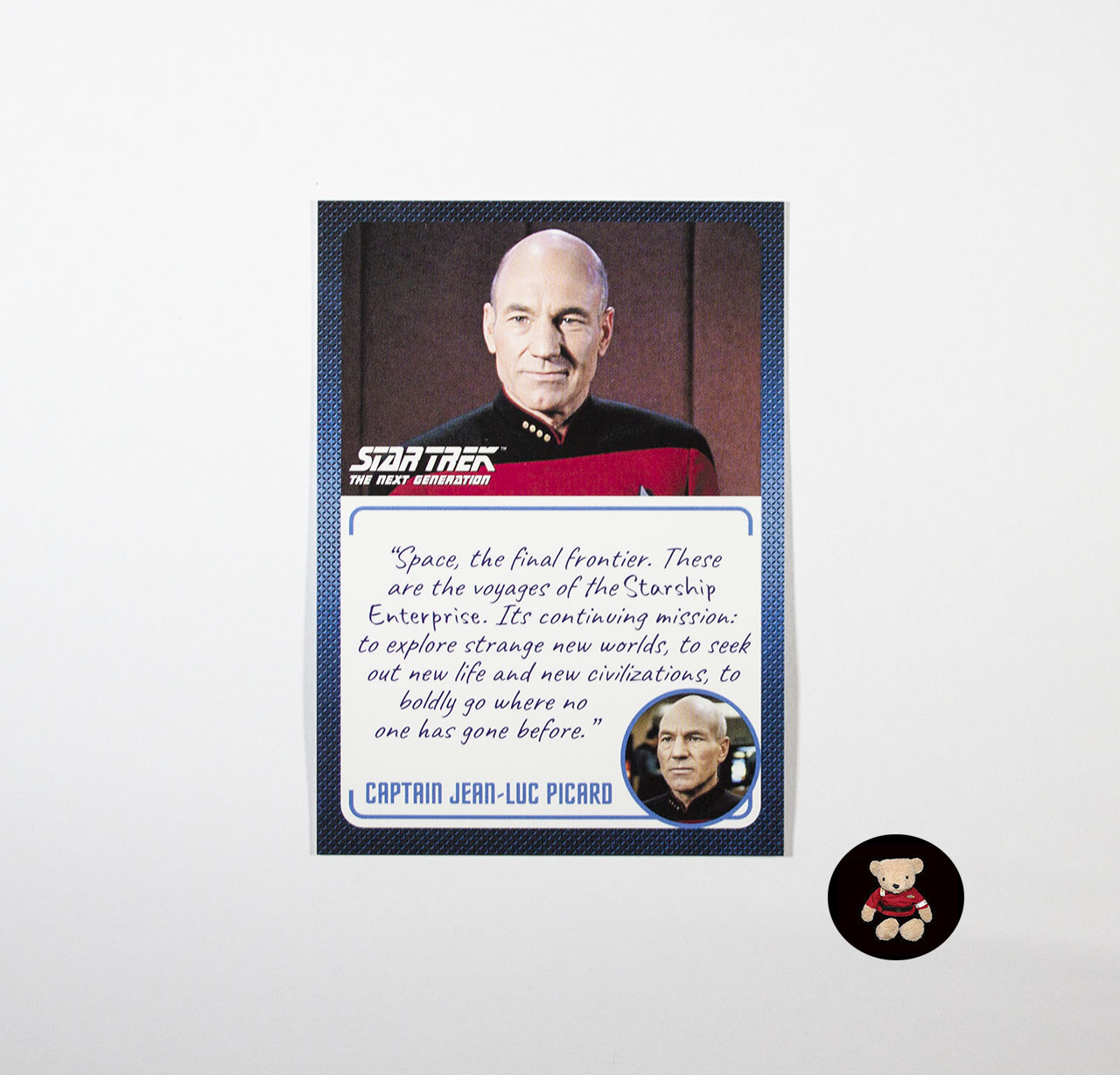 Free sample card arrived – TNG Archives and Inscriptions | The Captains ...