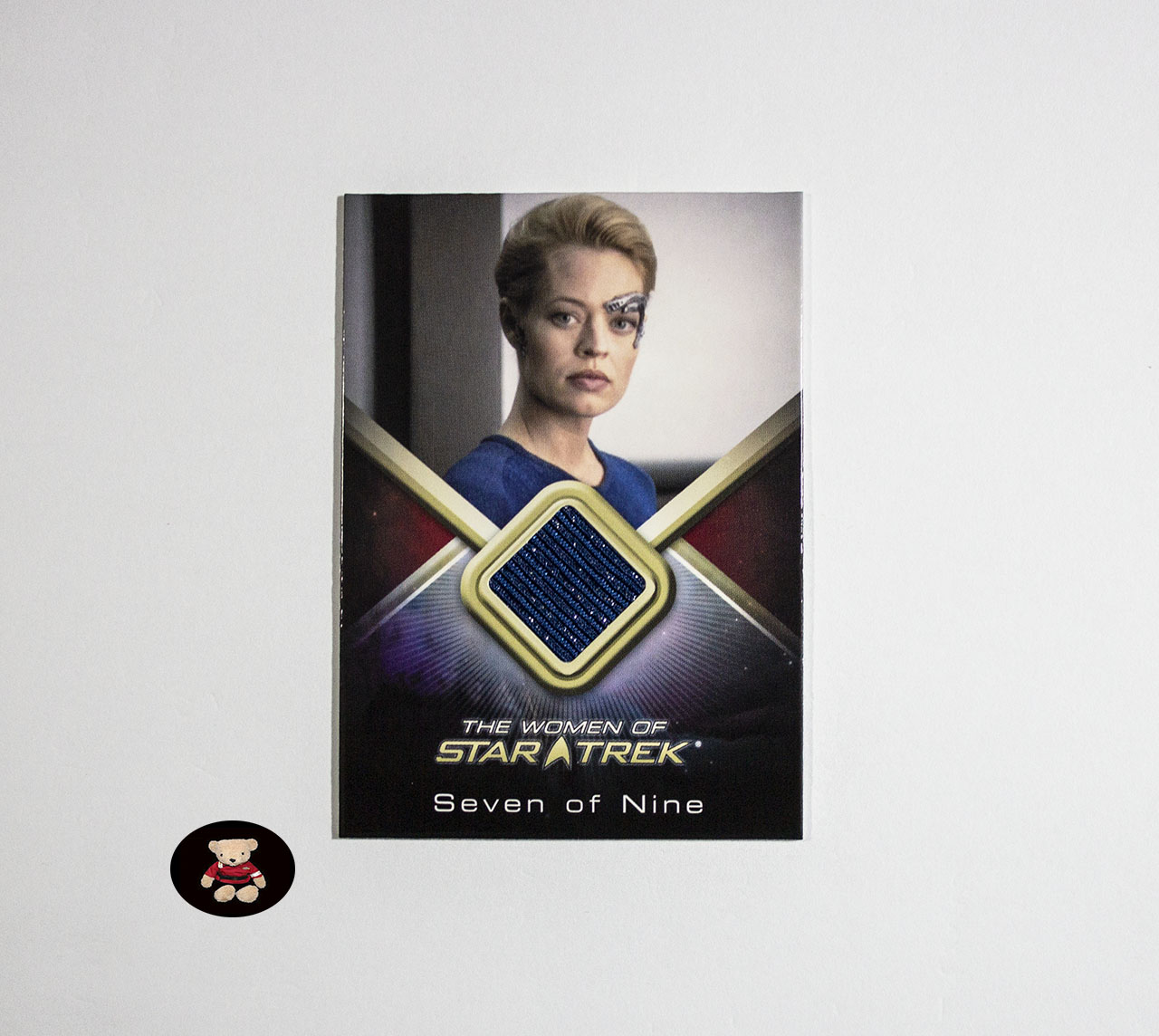 Seven of Nine – Worn Costume Material Card | The Captains Chair